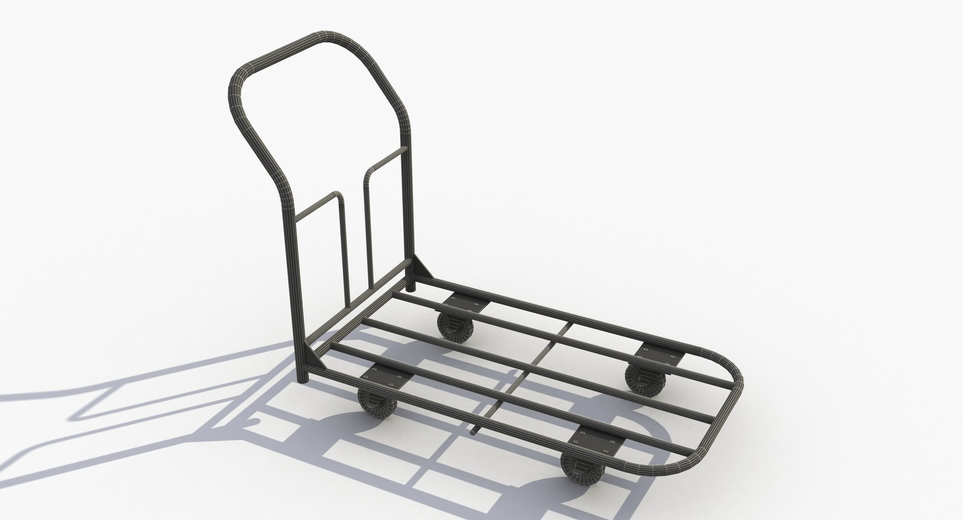 Hand Cart 2 3D Model 3D - TurboSquid 1754433