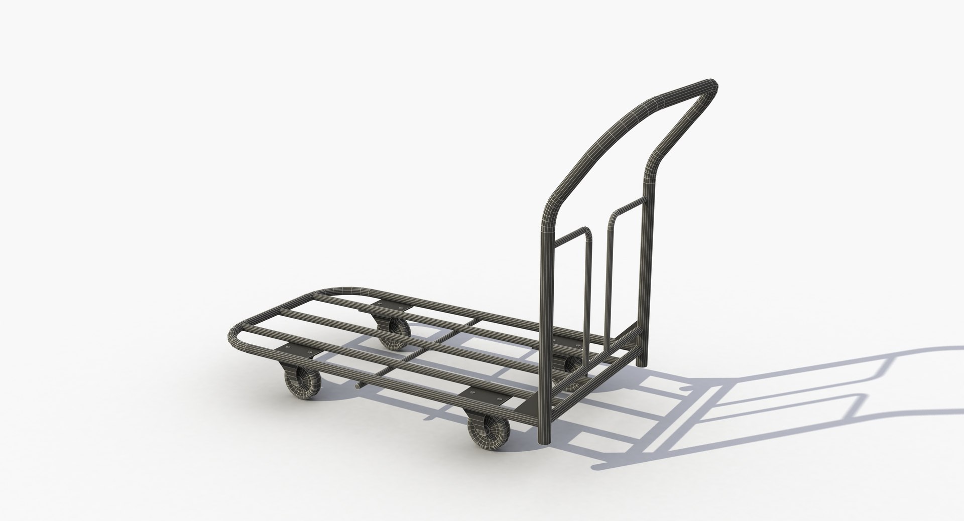 Hand Cart 2 3D Model 3D - TurboSquid 1754433