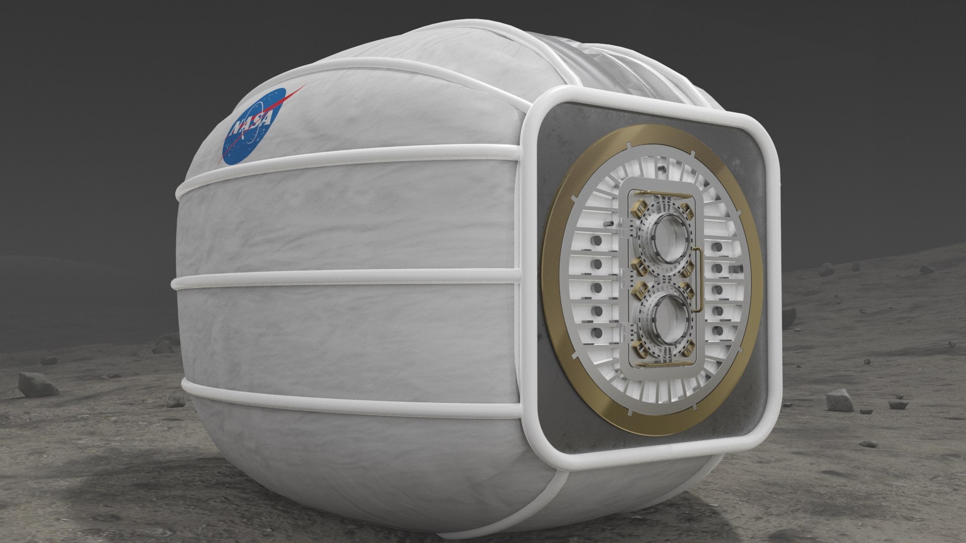Module Moon Surface Model - TurboSquid 1598102