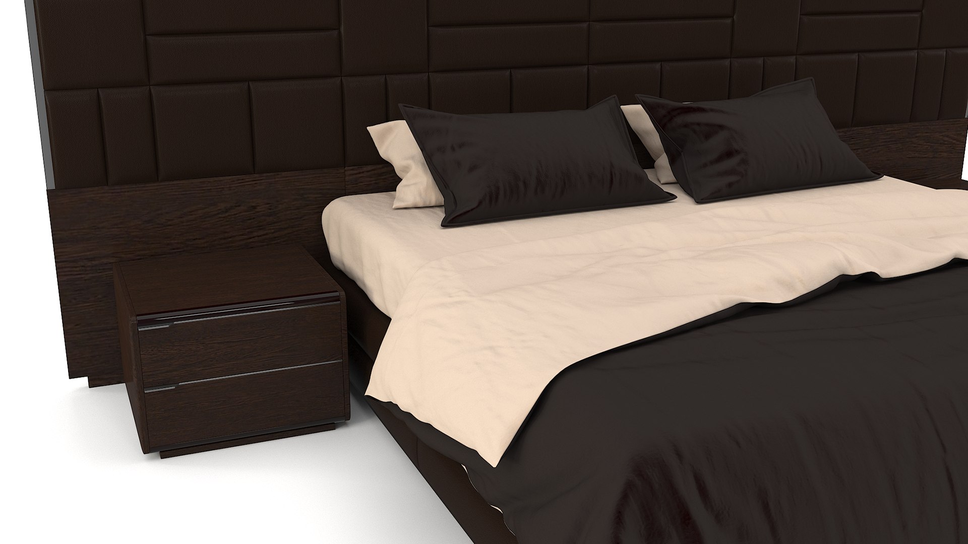 Bed Smania Caesar 3D Model - TurboSquid 1537972