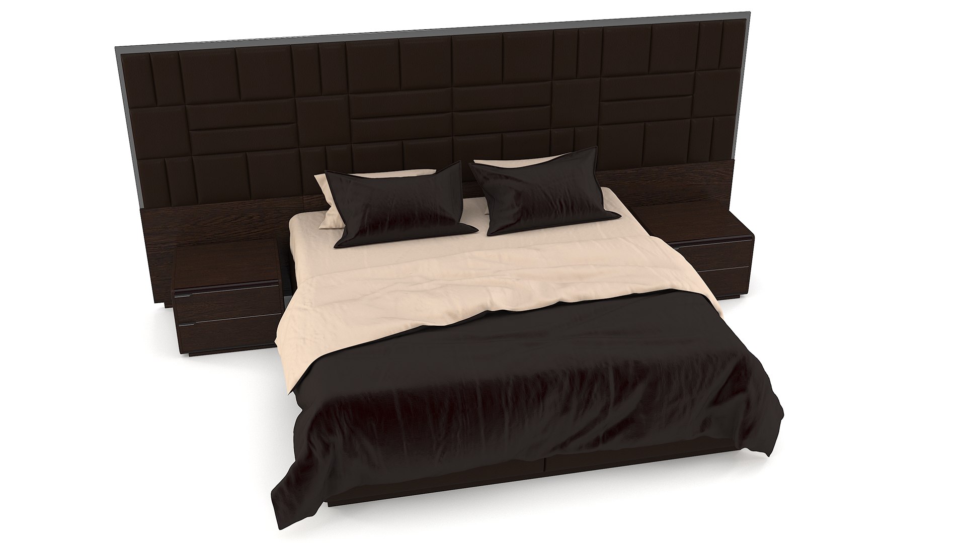 Bed Smania Caesar 3D Model - TurboSquid 1537972
