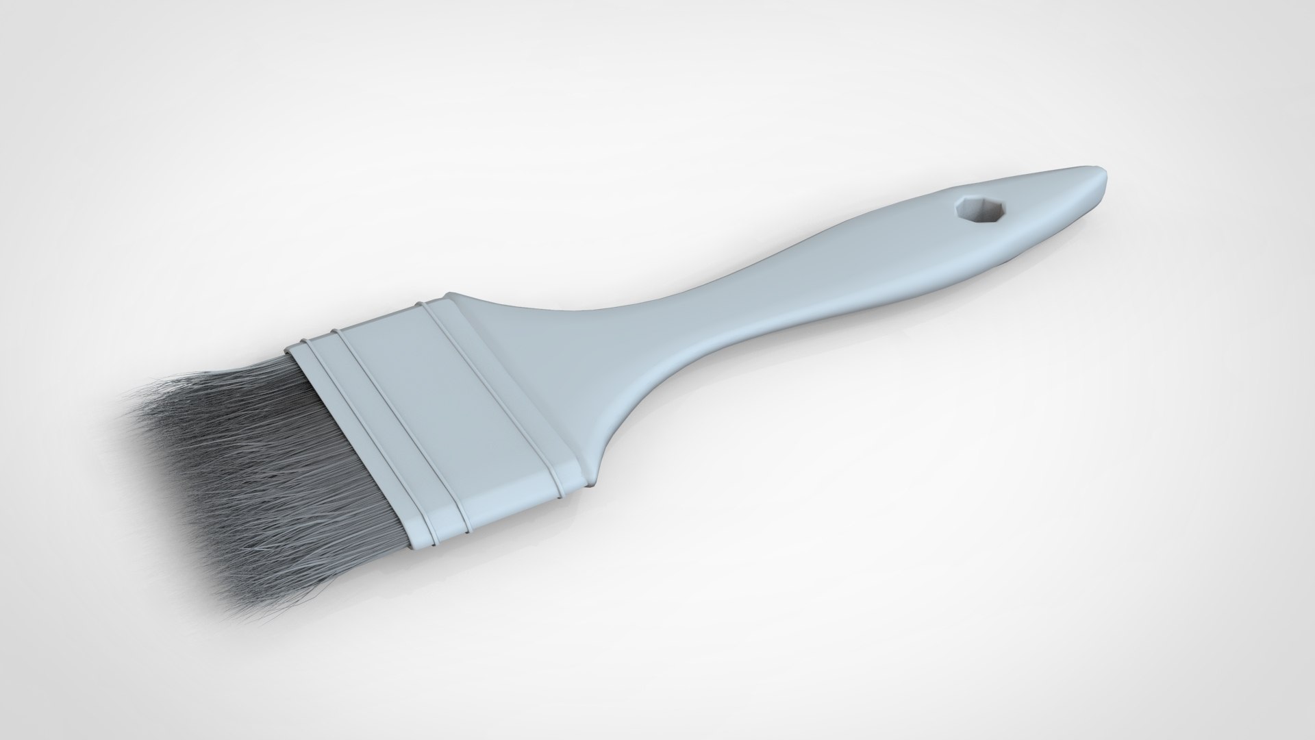 3D Paintbrush Model - TurboSquid 1844506