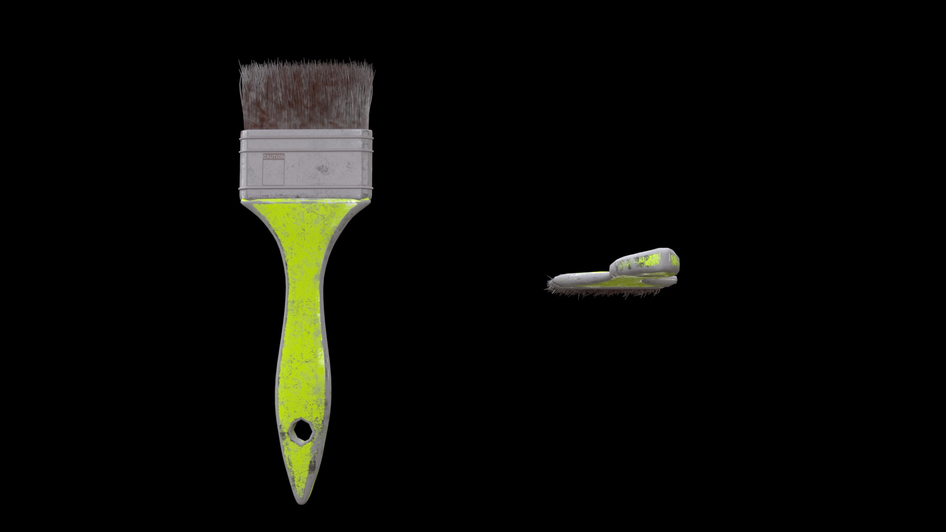 3D Paintbrush Model - TurboSquid 1844506