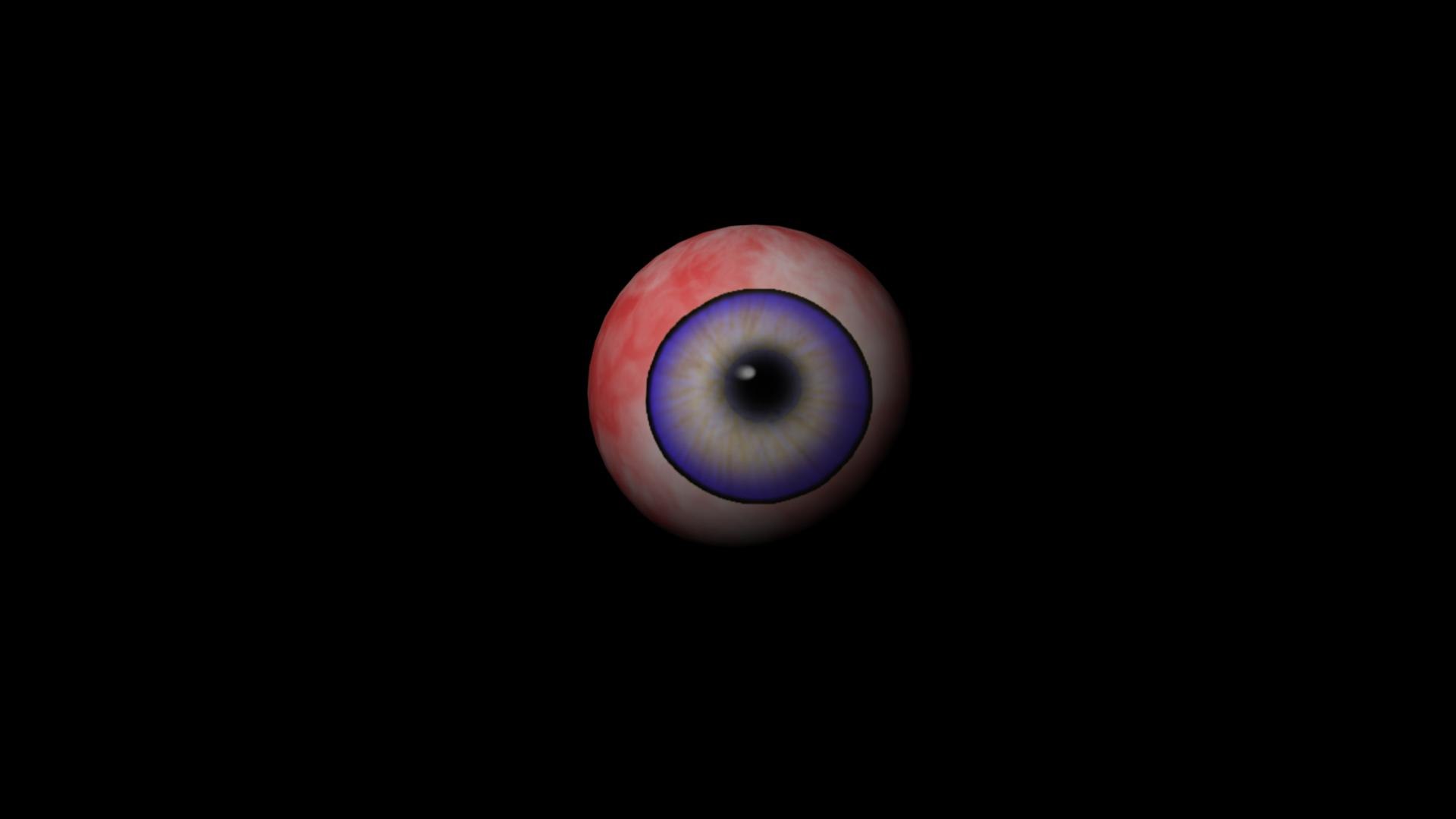 3d Flaming Eye