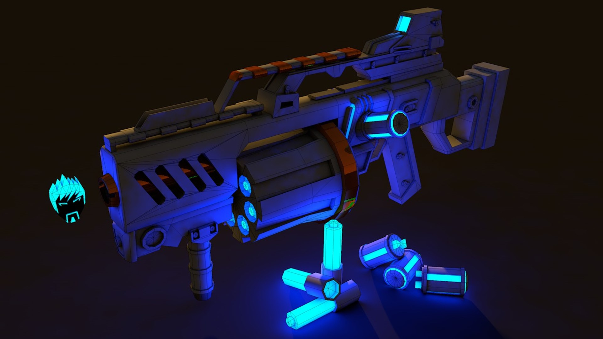3D sici-fi weapon - TurboSquid 1273331