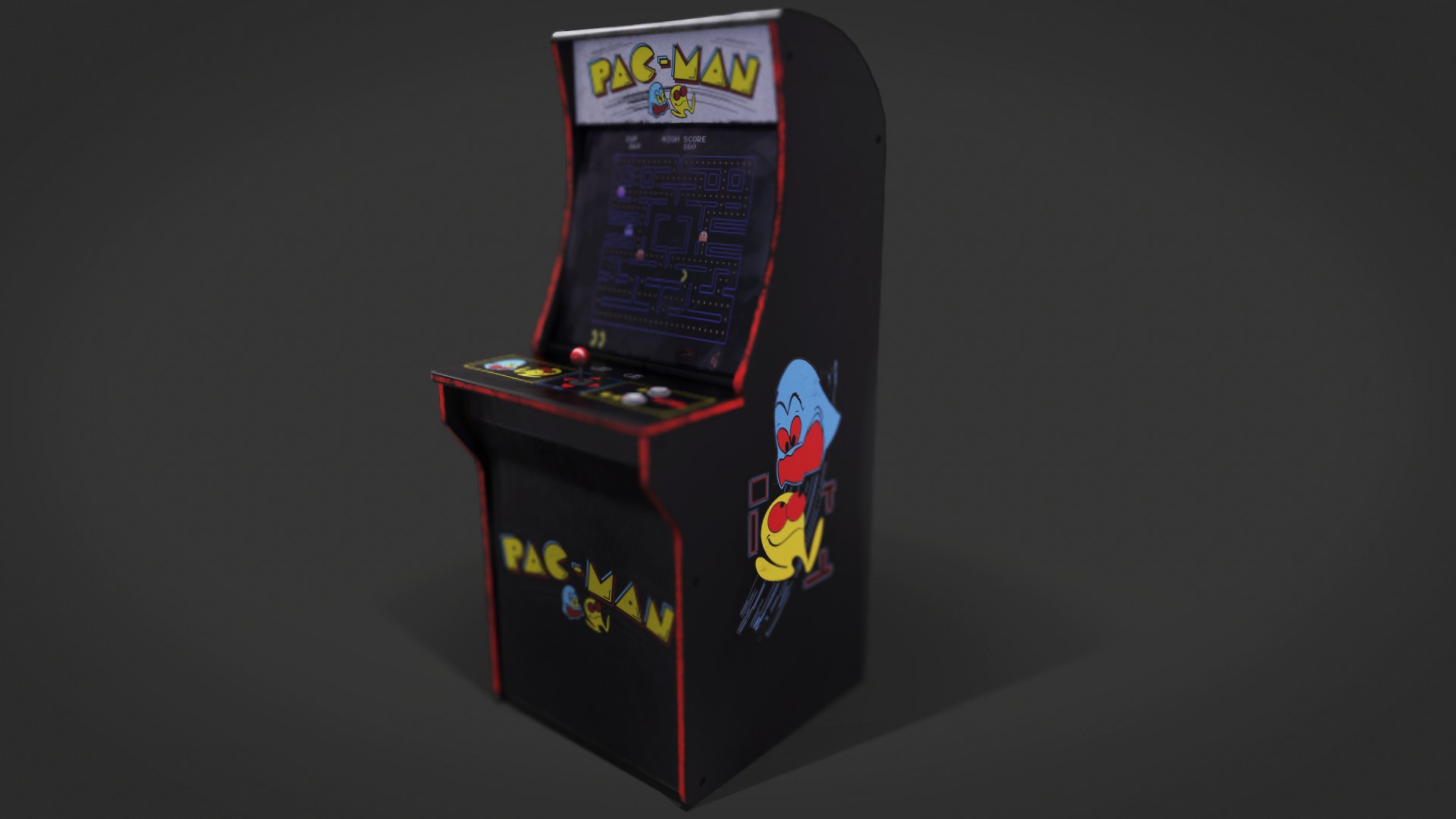 3D Pacman - TurboSquid 1926191