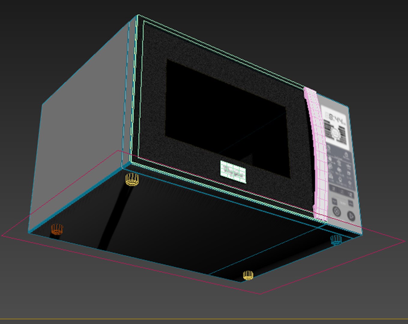Microwaves 3d Model