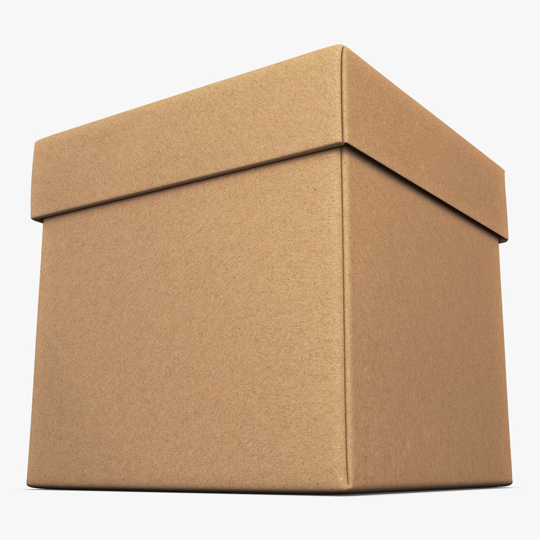 Package Cardboard Box M 2 3D Model - TurboSquid 2147892