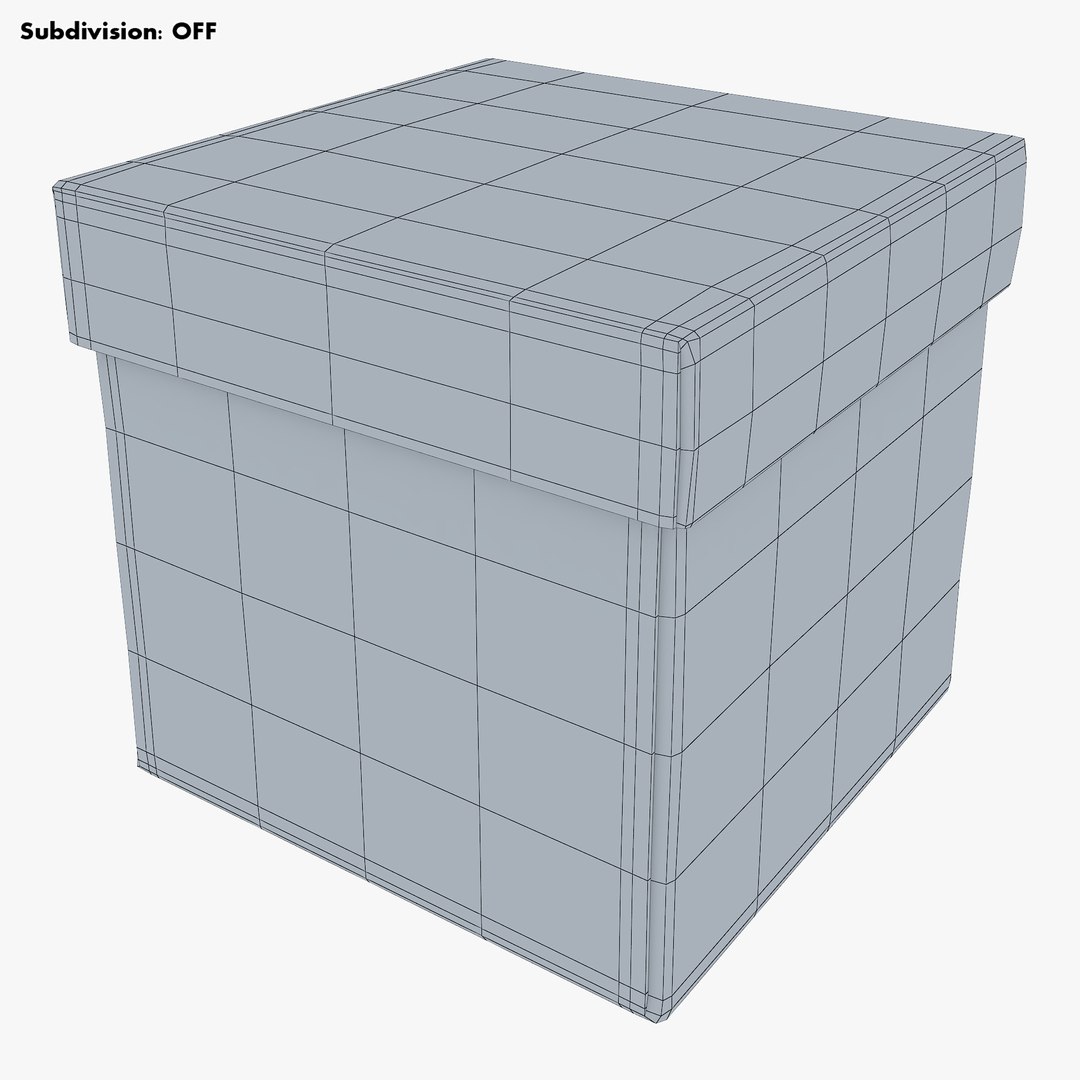 Package Cardboard Box M 2 3D Model - TurboSquid 2147892