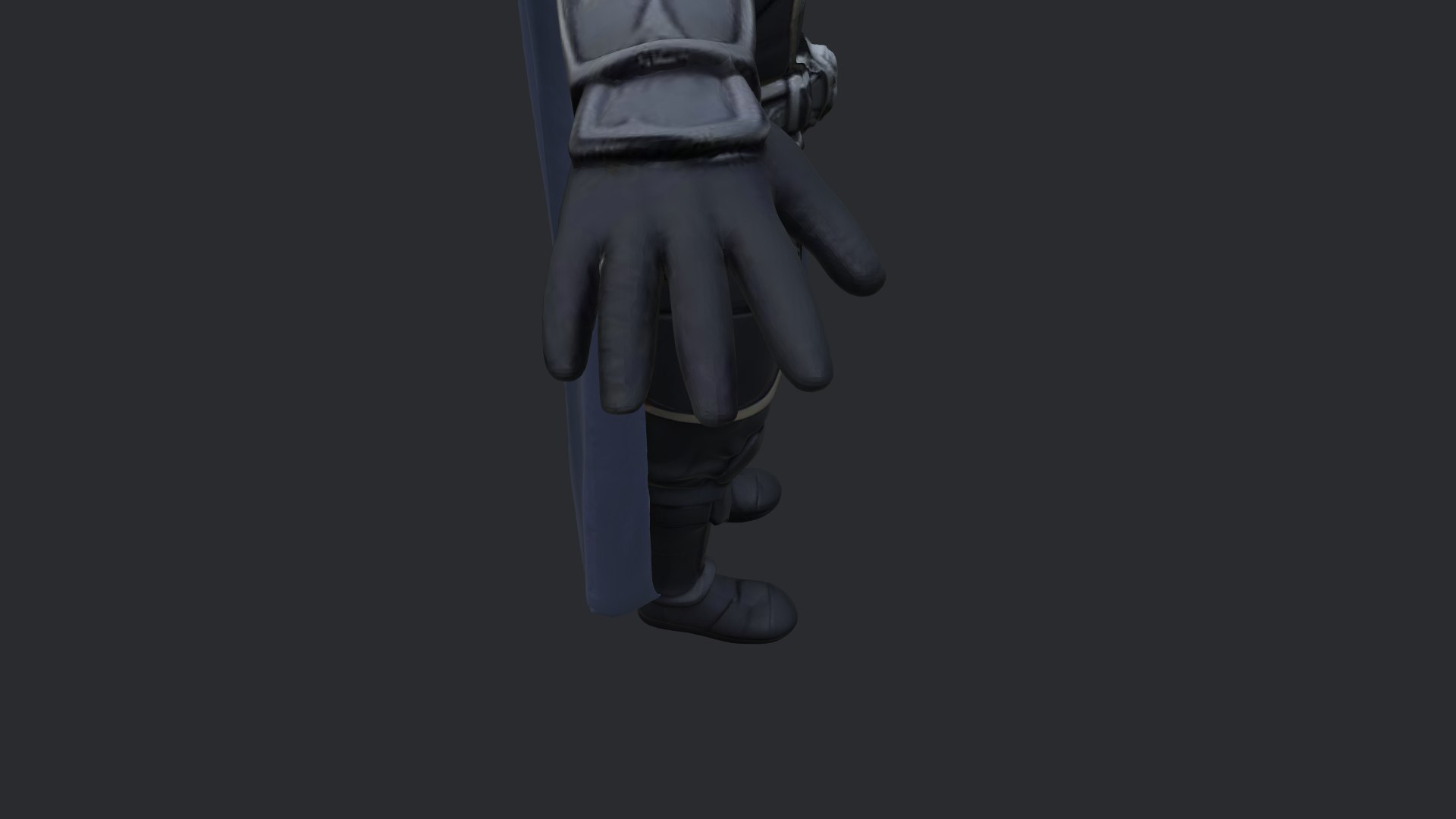 Dark Assassin Knight Low Poly Game Character 3D - TurboSquid 2502469
