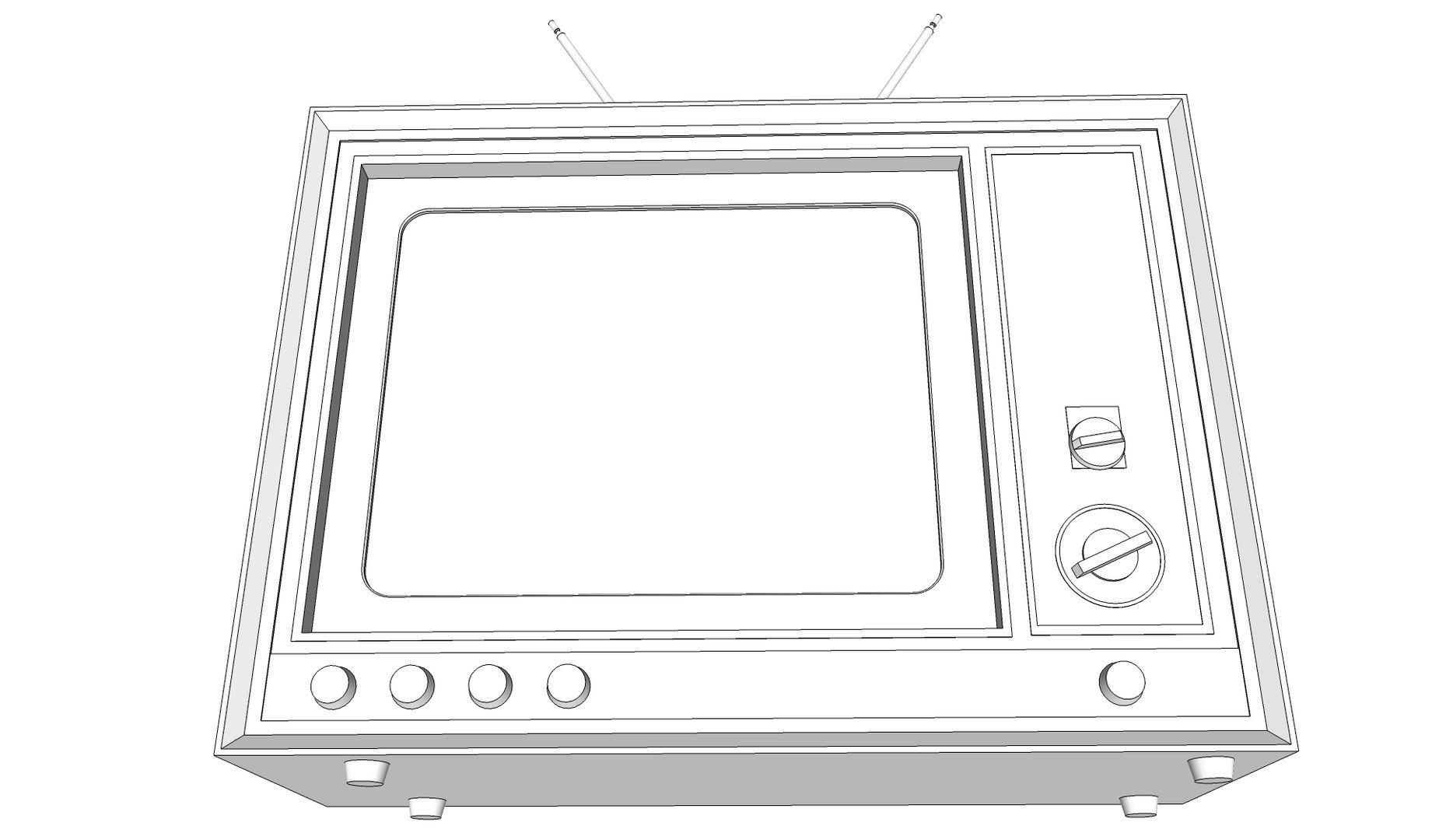 3D Tv - TurboSquid 1359025