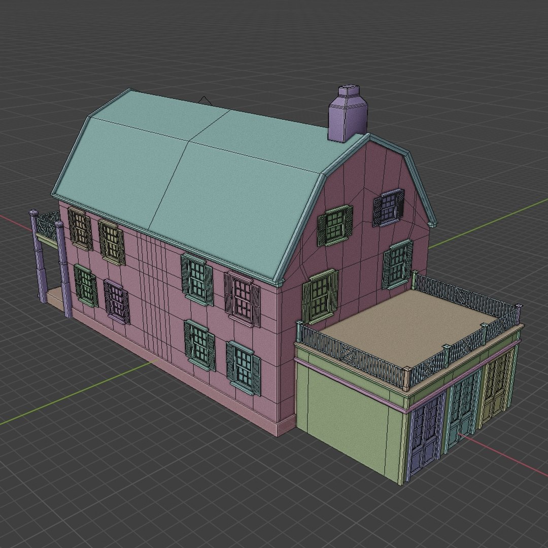 Realistic House 3D Model - TurboSquid 1516388