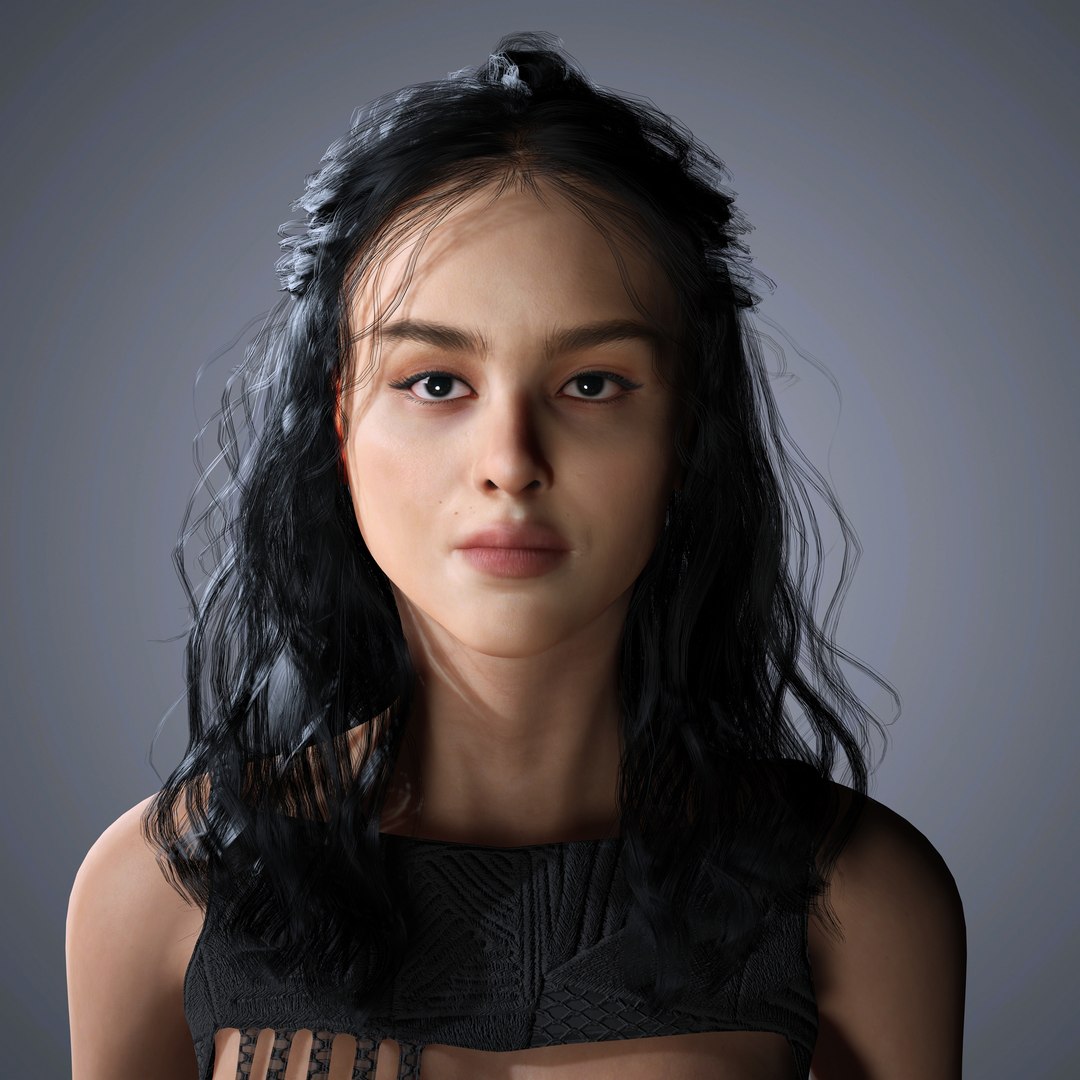 Olivia Rodrigo Character 3D Model Low-poly 3D Model - TurboSquid 2370273