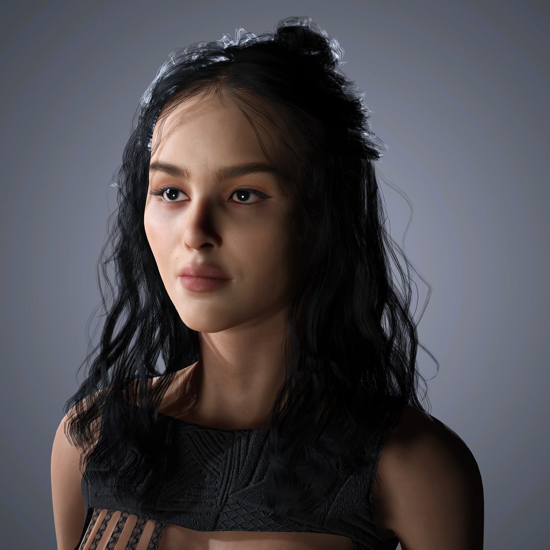 Olivia Rodrigo Character 3D Model Low-poly 3D Model - TurboSquid 2370273