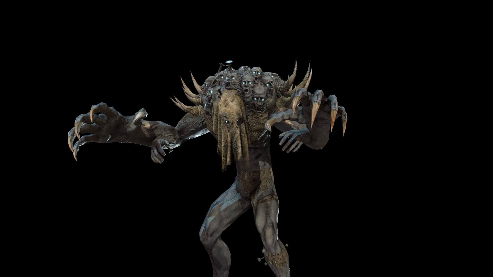 3D Character Reaper Model - TurboSquid 1419920