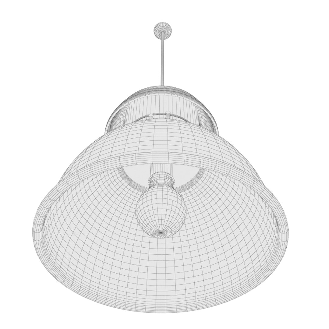 Warehouse Lamp 3d Model