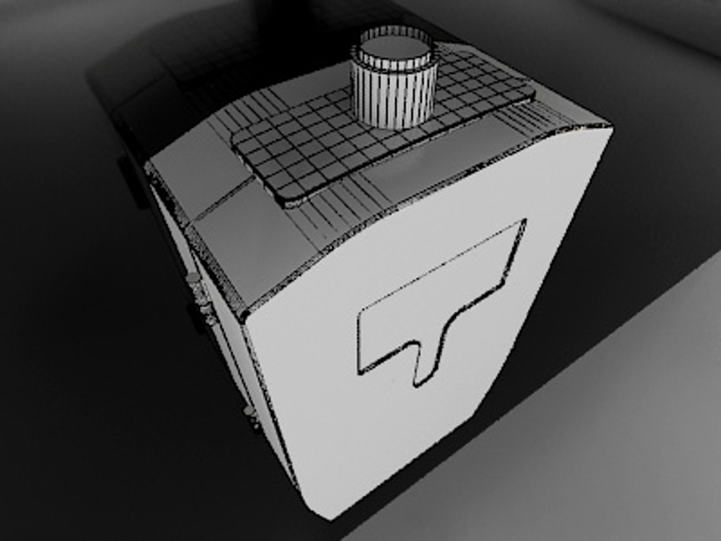 Sharps Disposal Container 2010 3d Model