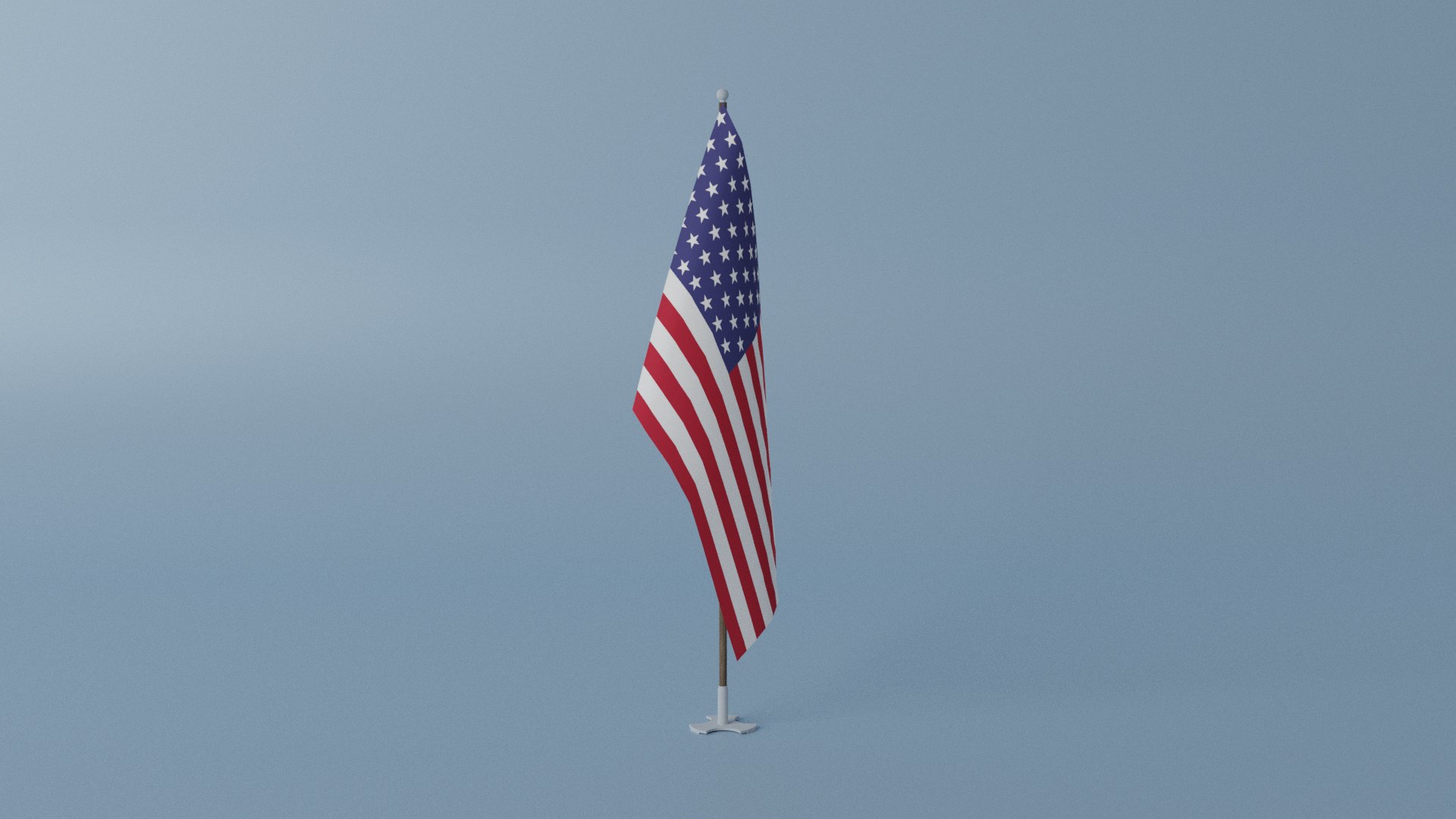 United States Flag 3D model - TurboSquid 1950500