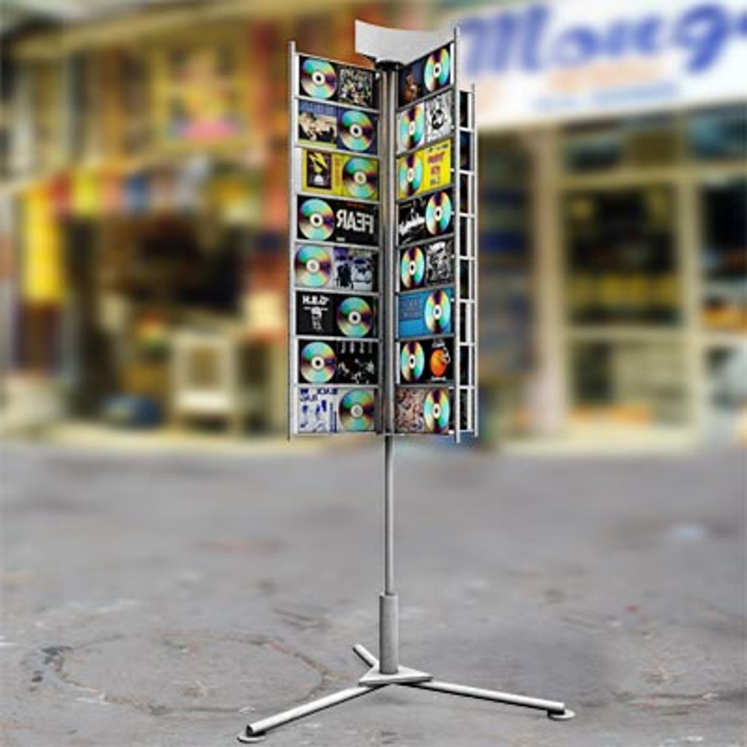 3d Display Rack Cds