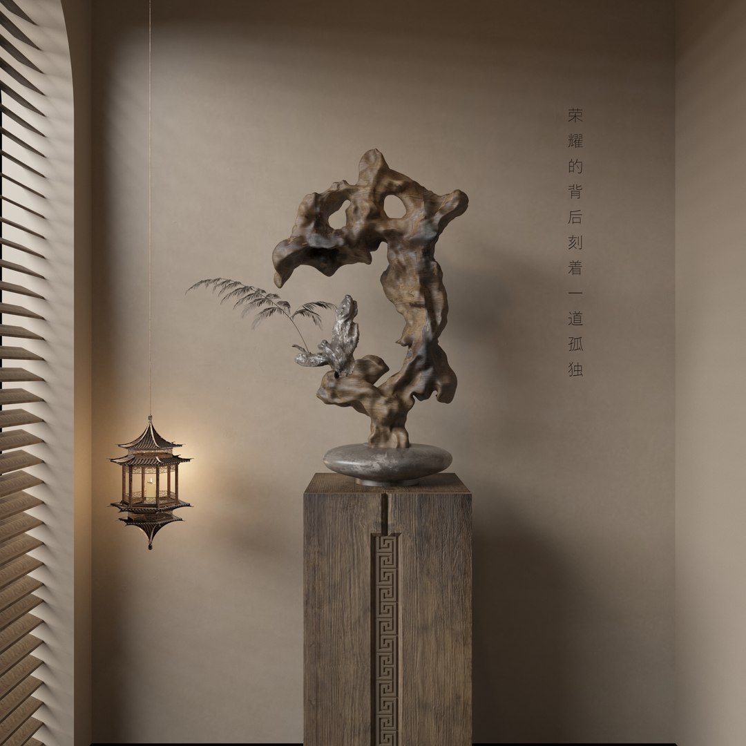 Chinese sculpture 3D - TurboSquid 2175690