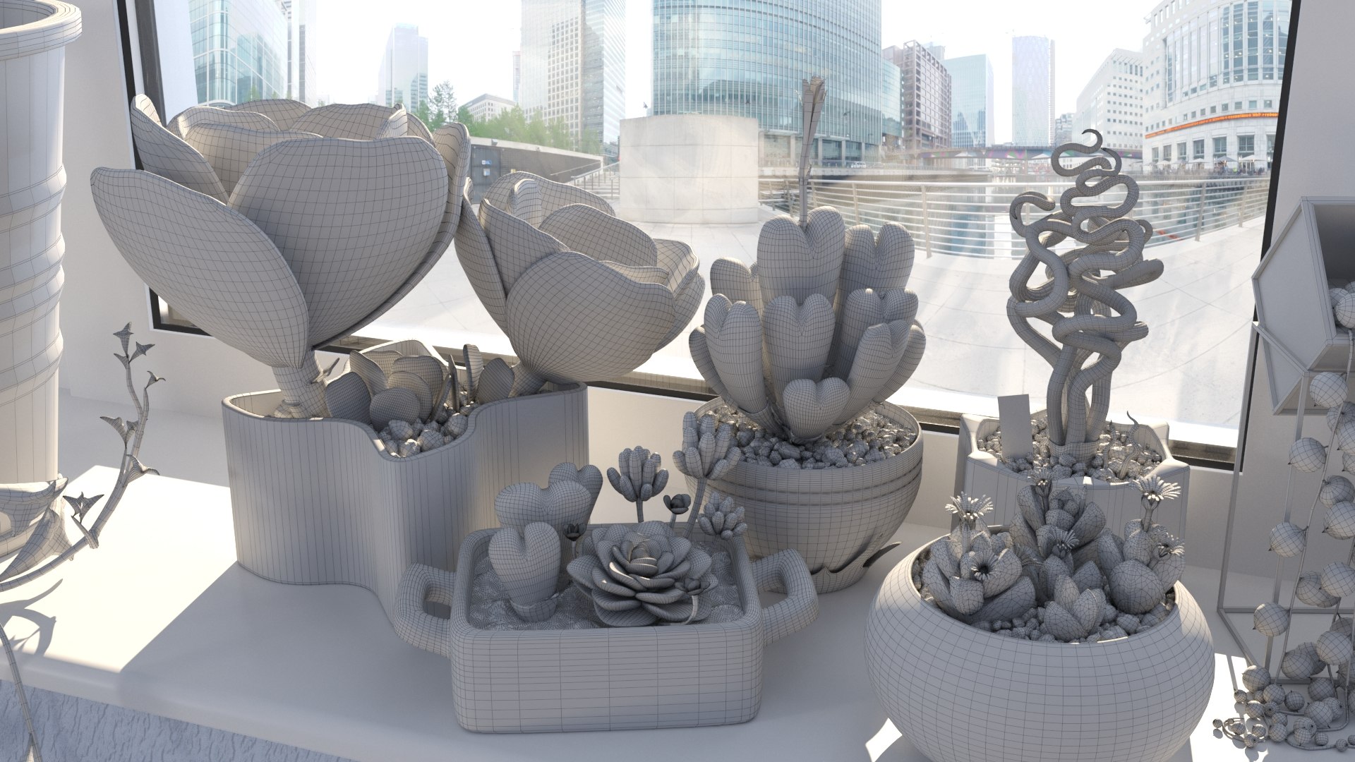 Rare Succulents Pack 3D - TurboSquid 2133531