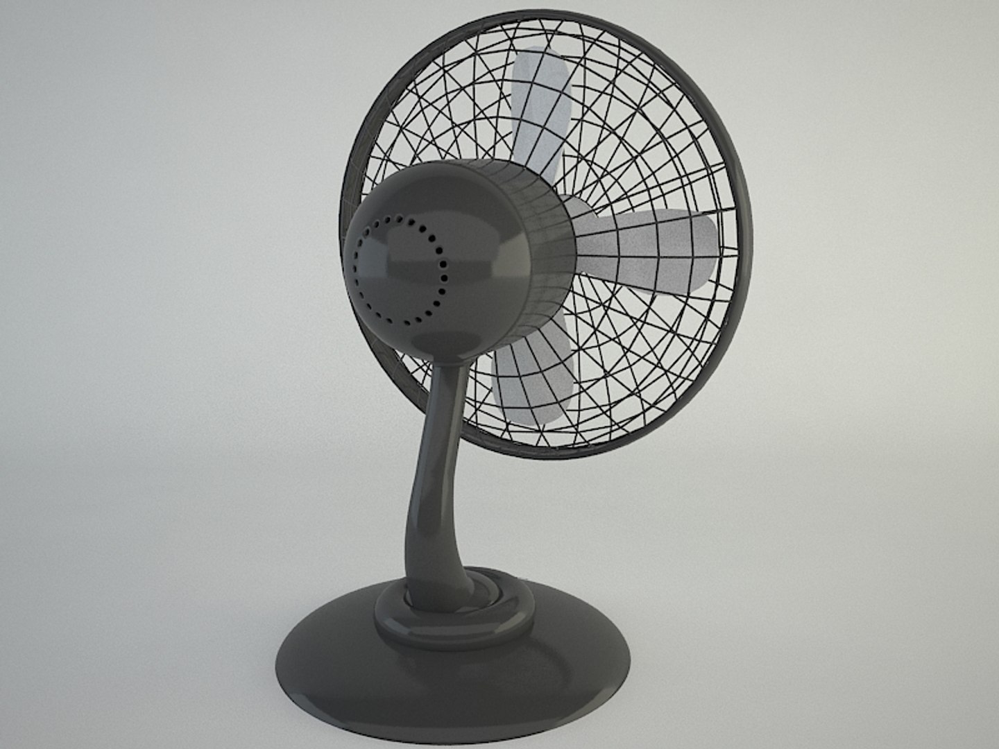 table fan 3d model