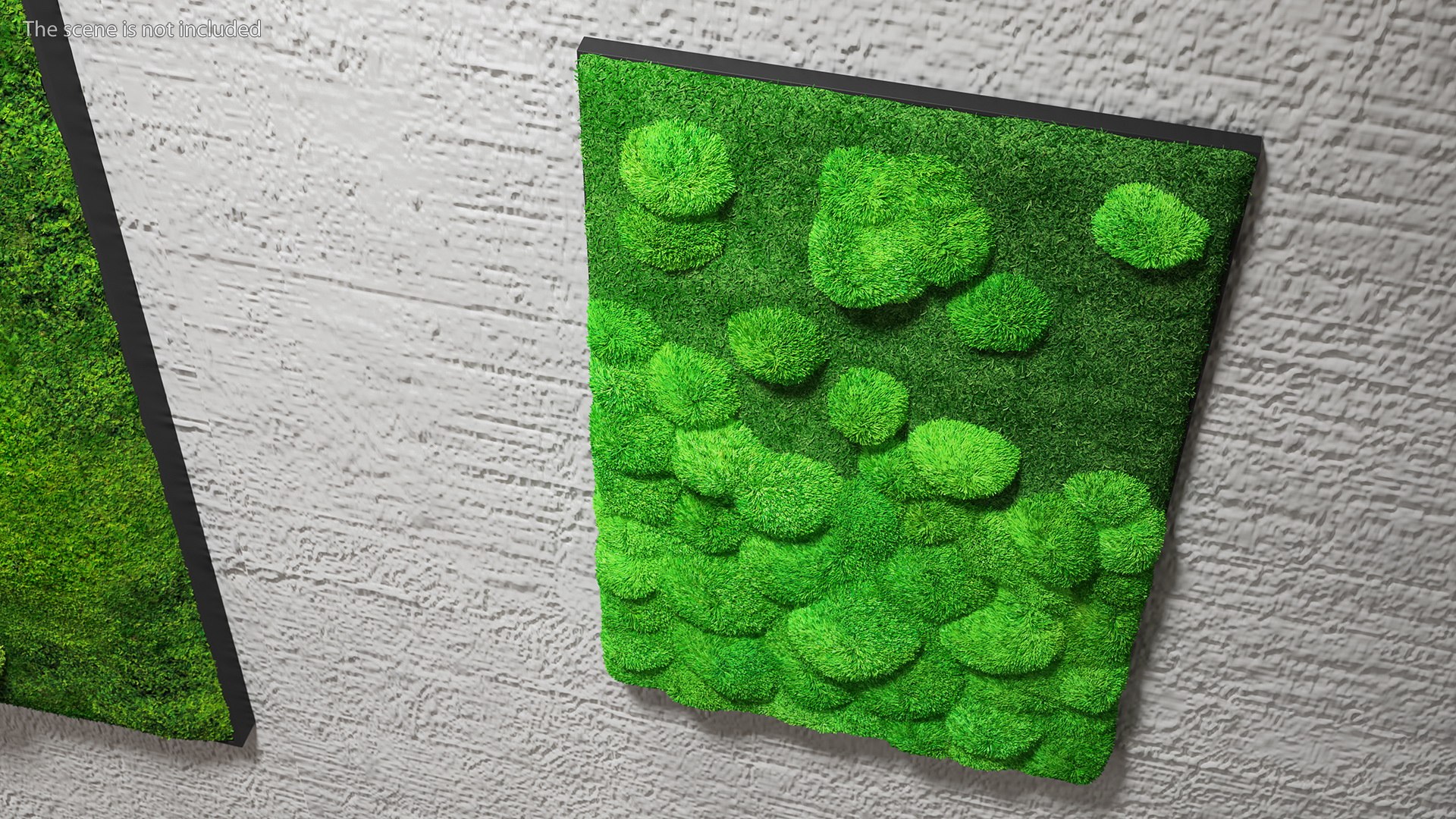 Evergreen Moss Vertical Garden 3D Model - TurboSquid 1656953