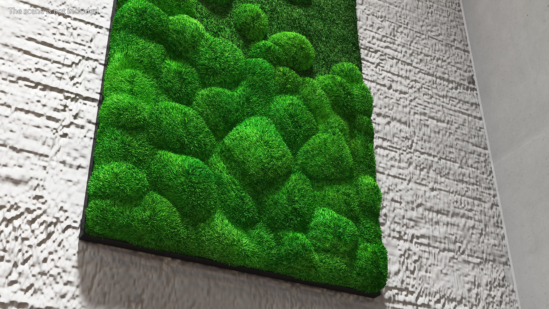 Evergreen Moss Vertical Garden 3D Model - TurboSquid 1656953