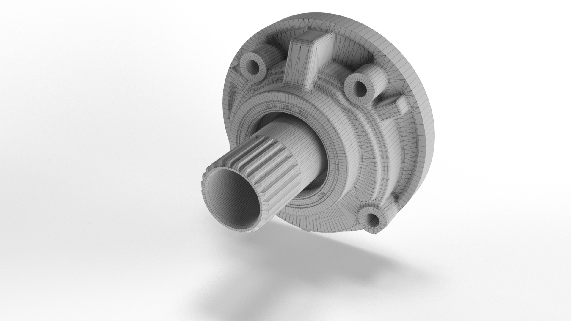 3D Model Transmission Pump Vehicle Mechanism - TurboSquid 2319089