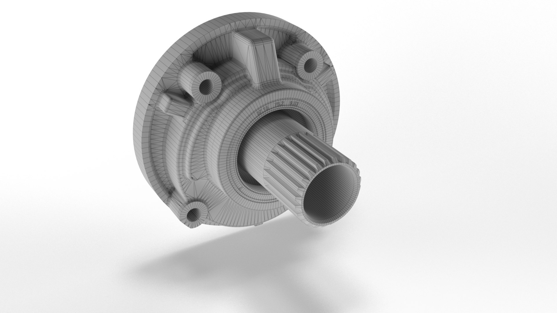 3D Model Transmission Pump Vehicle Mechanism - TurboSquid 2319089