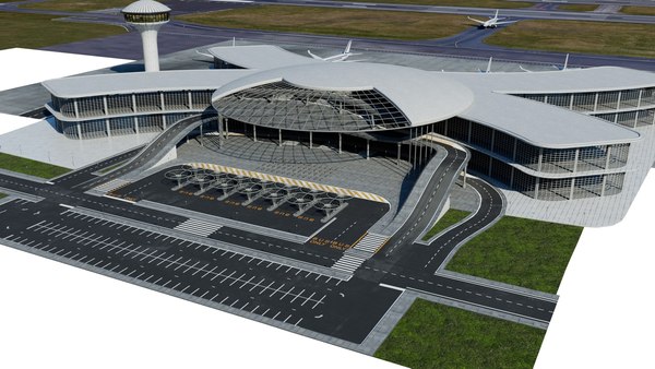 3D Airport 03 - TurboSquid 1824667