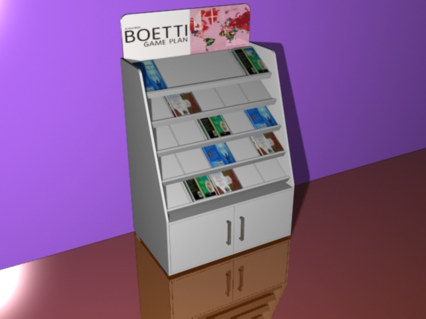 display stand 3d model