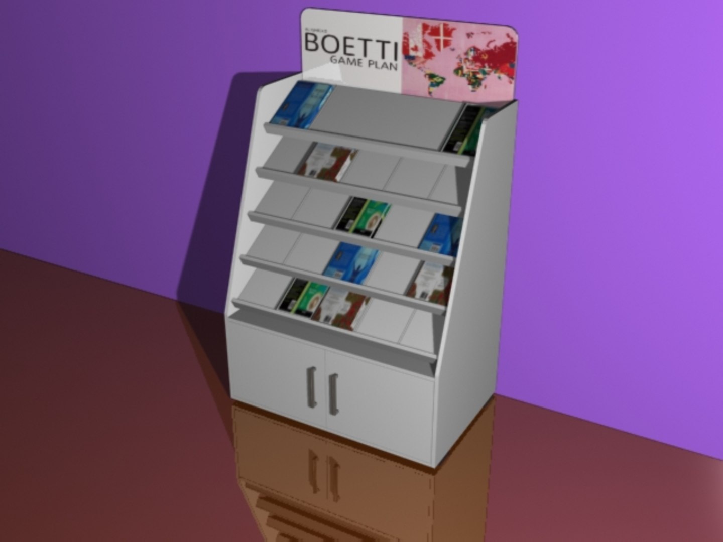 display stand 3d model