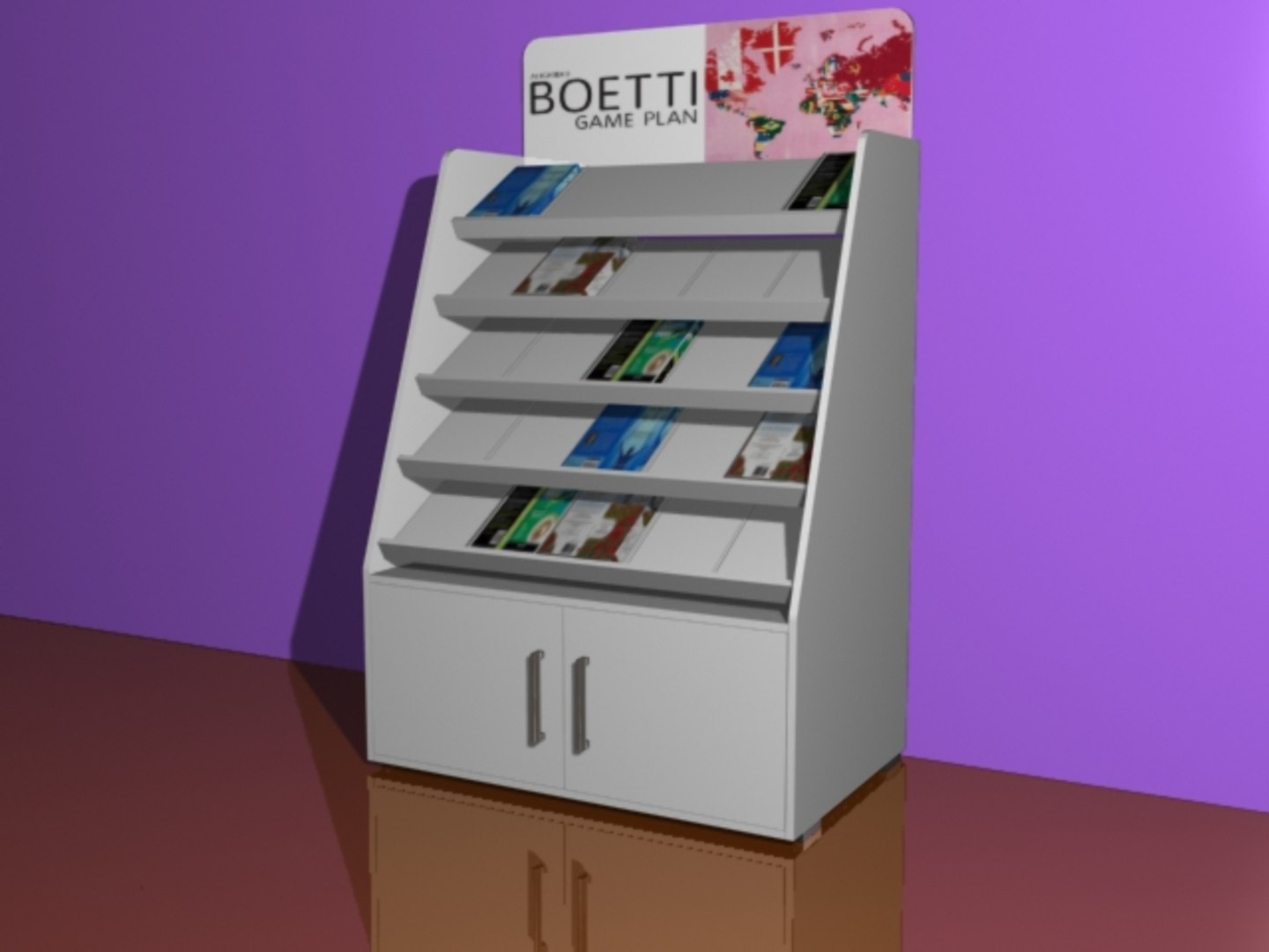 display stand 3d model
