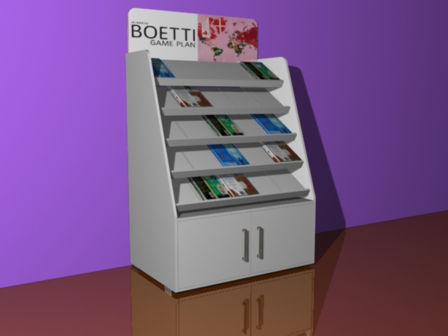 display stand 3d model