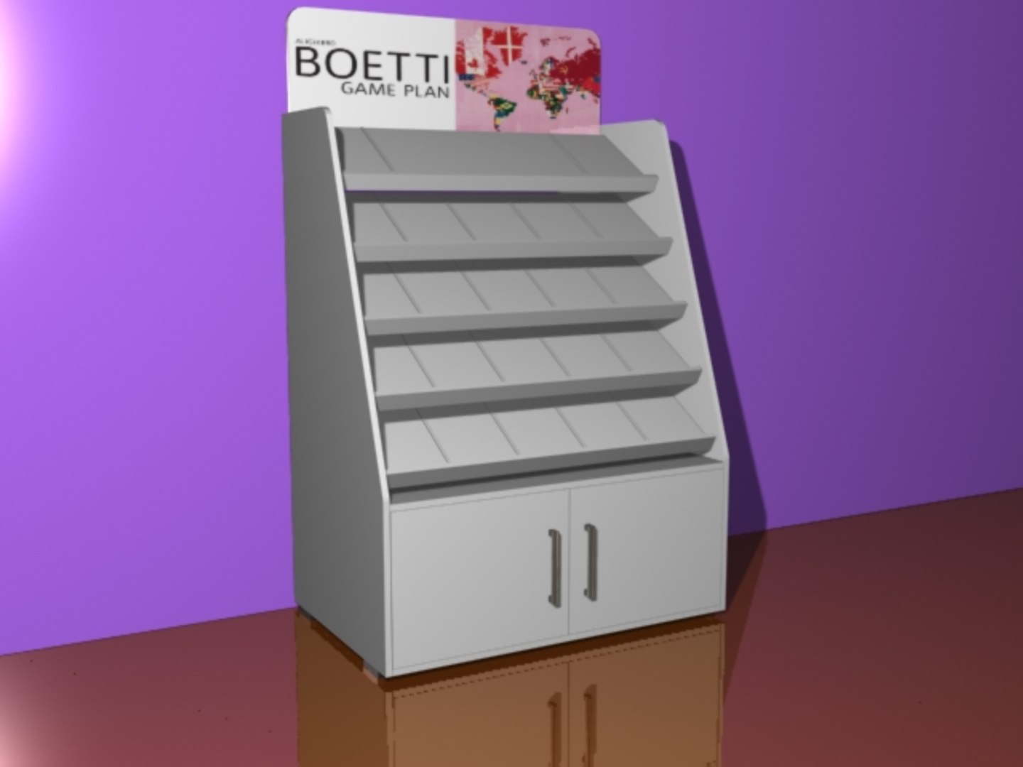 display stand 3d model