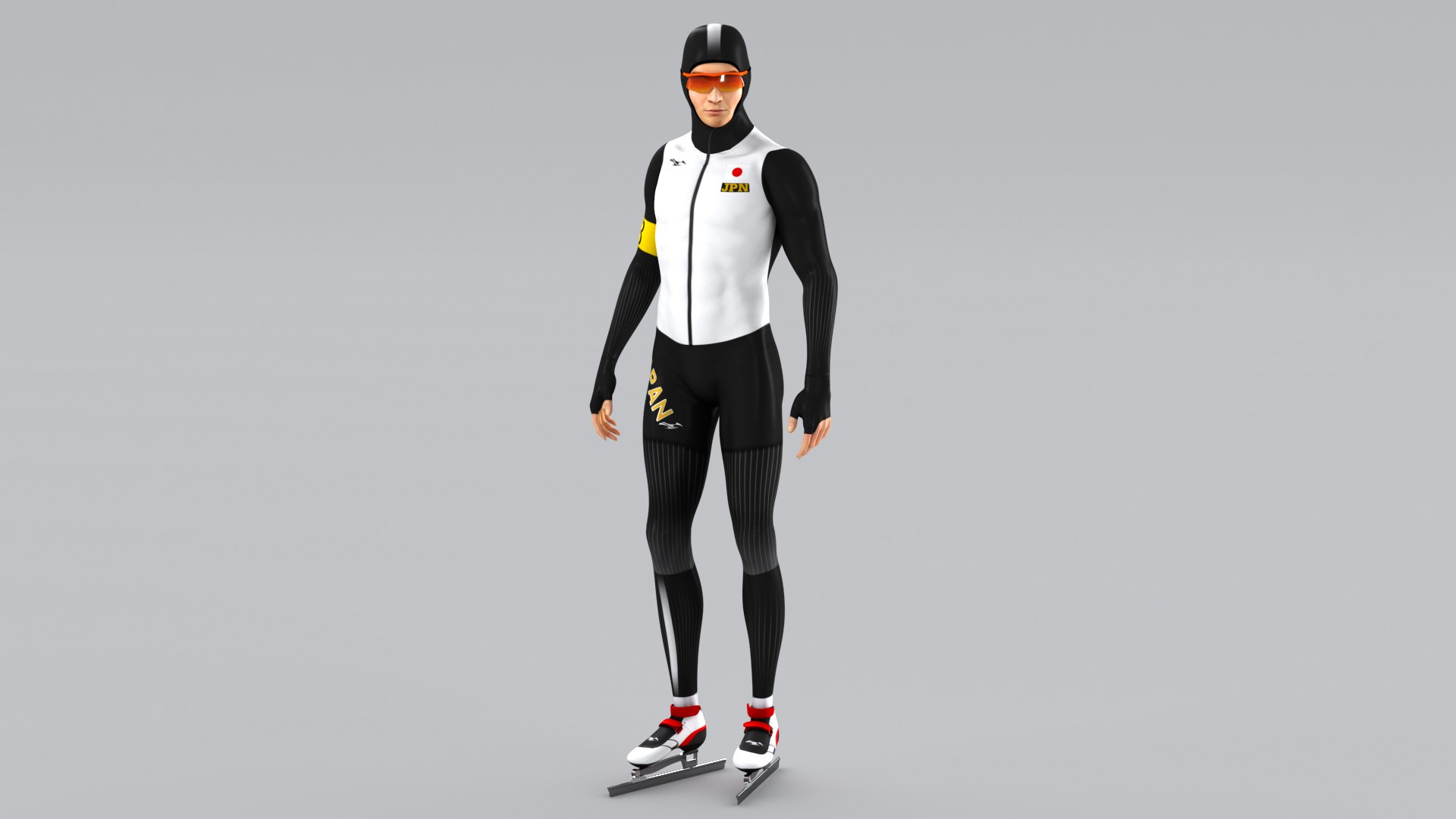 3D Animations Speed Skater - TurboSquid 1457219