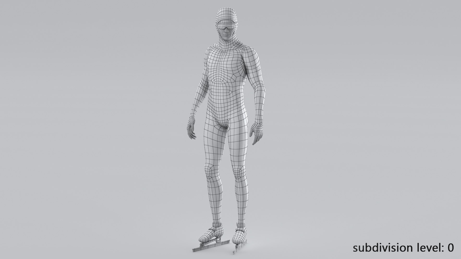 3D Animations Speed Skater - TurboSquid 1457219