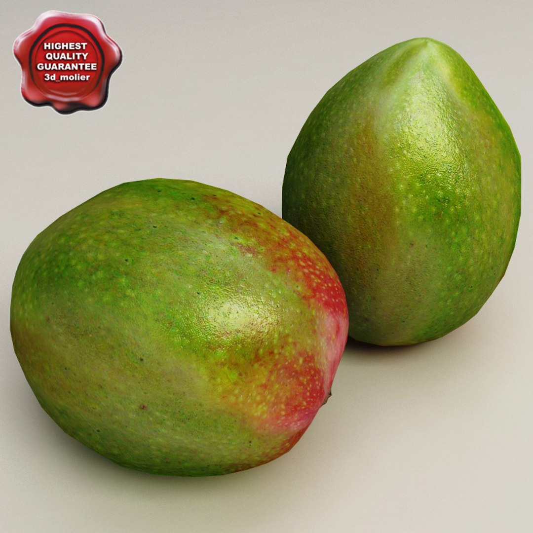 3d Mango Modelled