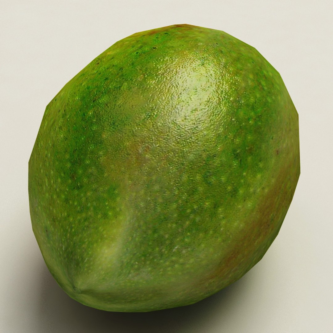3d Mango Modelled