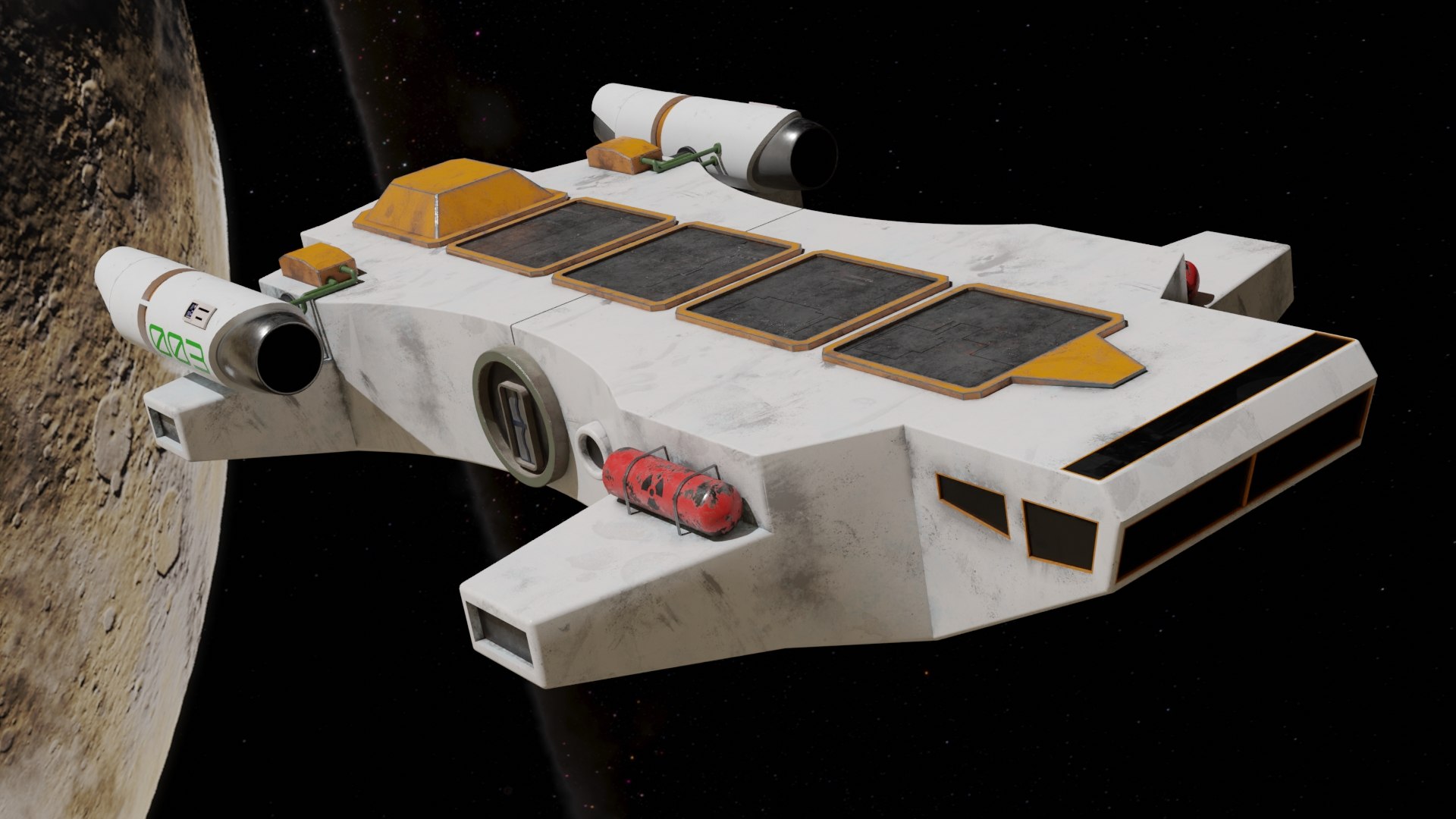 Spaceship CG 3D Model - TurboSquid 1912335