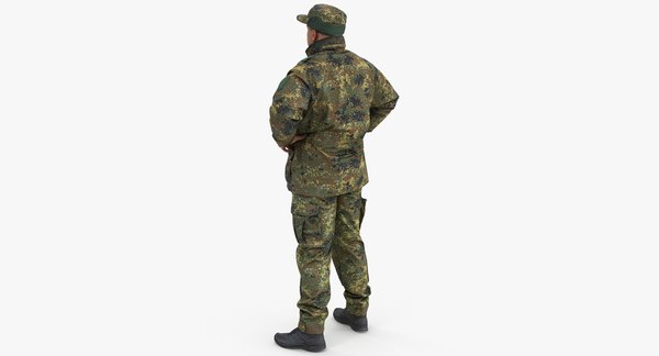 Arnold Uniform Military Idle Pose 02 3D - TurboSquid 1878979