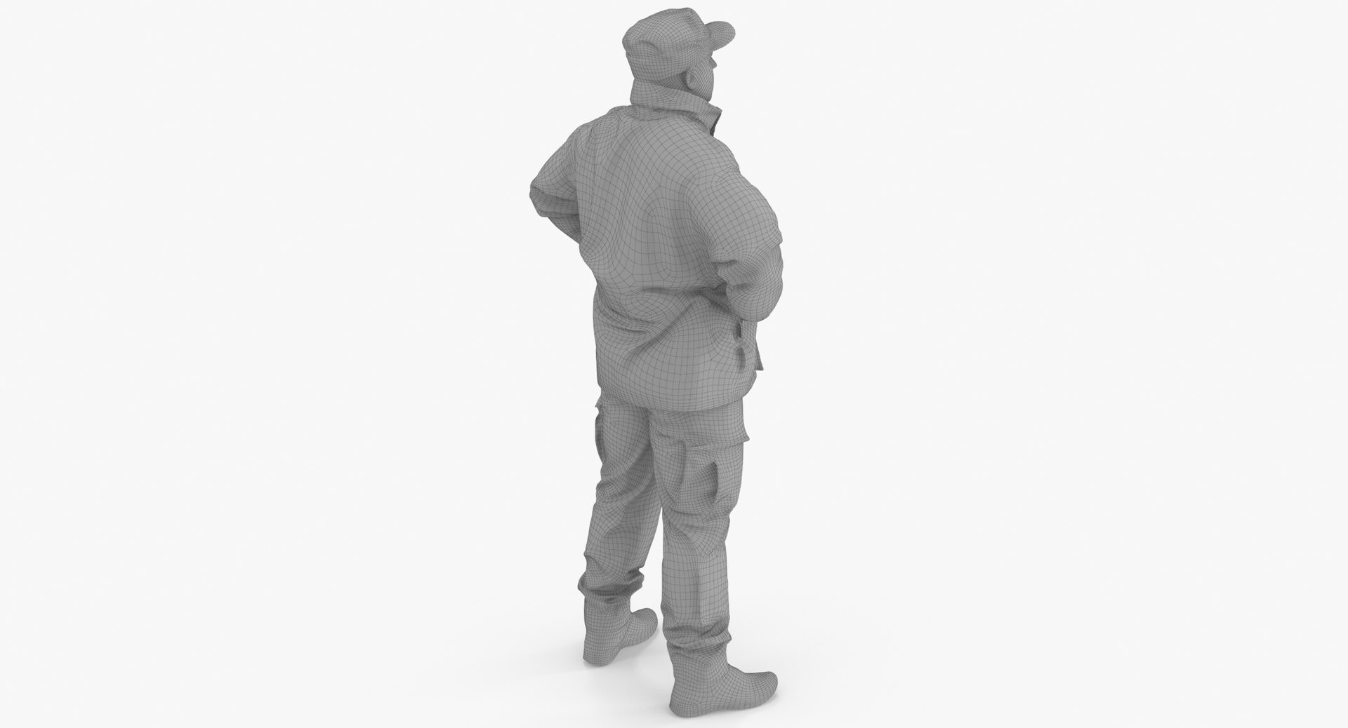 Arnold Uniform Military Idle Pose 02 3D - TurboSquid 1878979