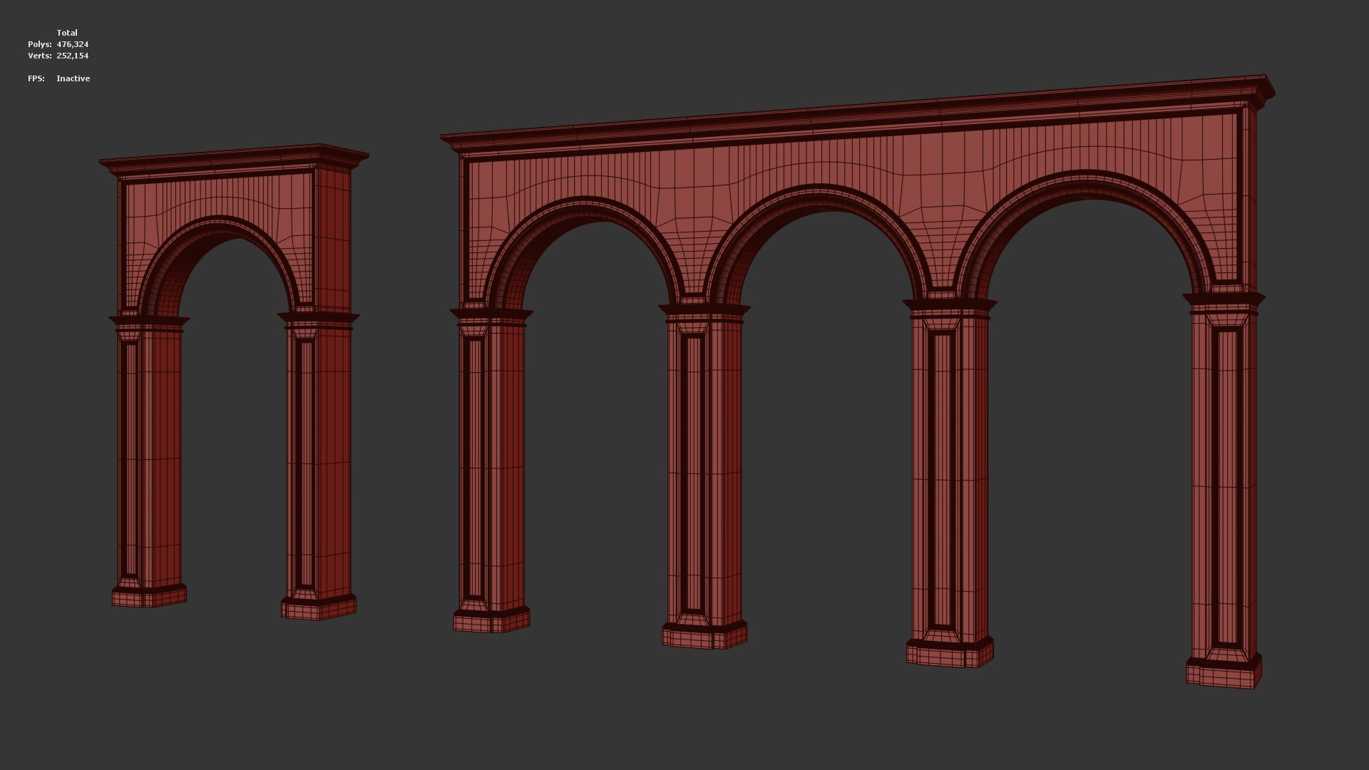 3D Model Classic Arch 1 - TurboSquid 2186446