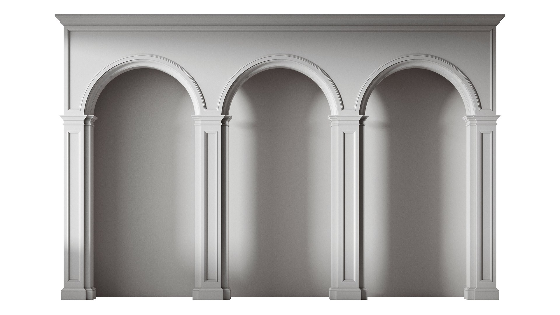 3D Model Classic Arch 1 - TurboSquid 2186446