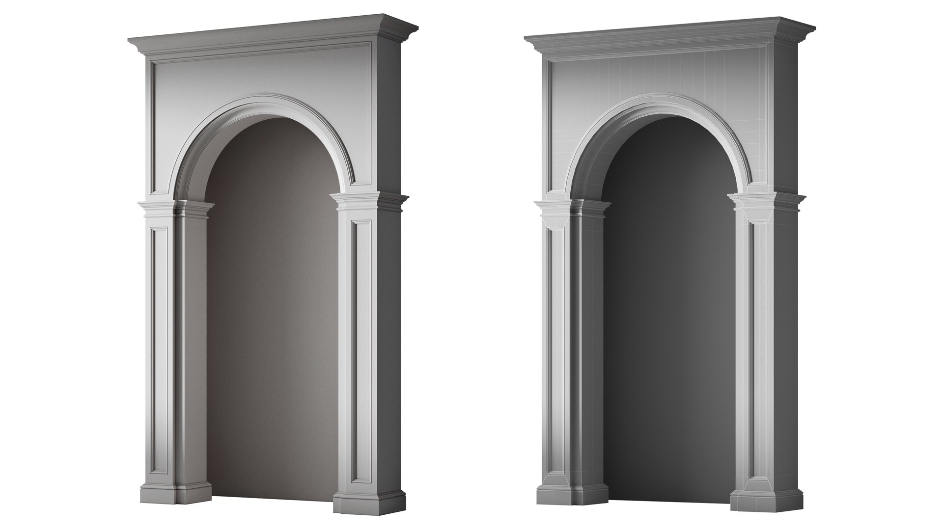 3D Model Classic Arch 1 - TurboSquid 2186446