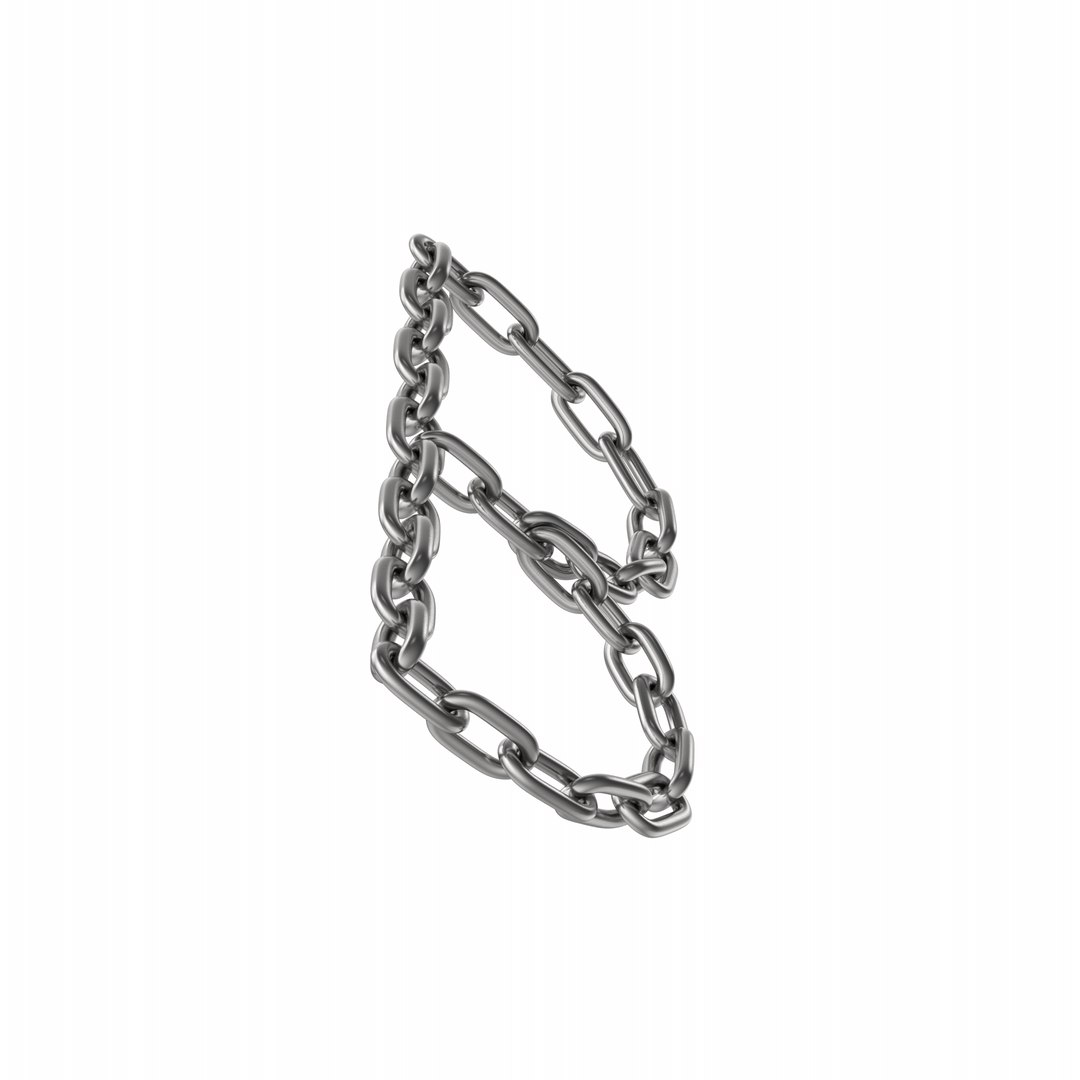 3D Chain Letter B - TurboSquid 2021993