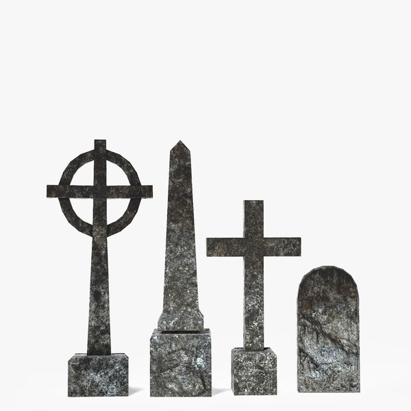 墓碑3D模型 - TurboSquid 1077752