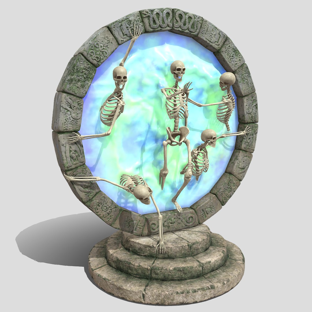 Death Portal 3D Model - TurboSquid 2229511