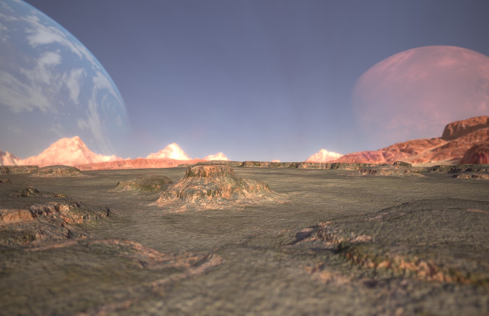 3D Landscape Environment Exterior Model - TurboSquid 1610777